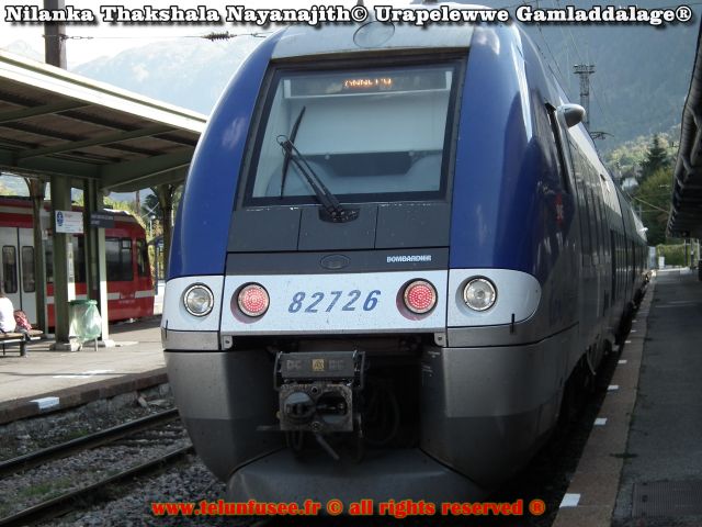 Train Express Régional intercités (TER) – Tel un fusée